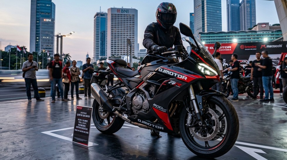Spesifikasi Lengkap QJMotor SRK 800 RR, Superbike China yang Bikin ...
