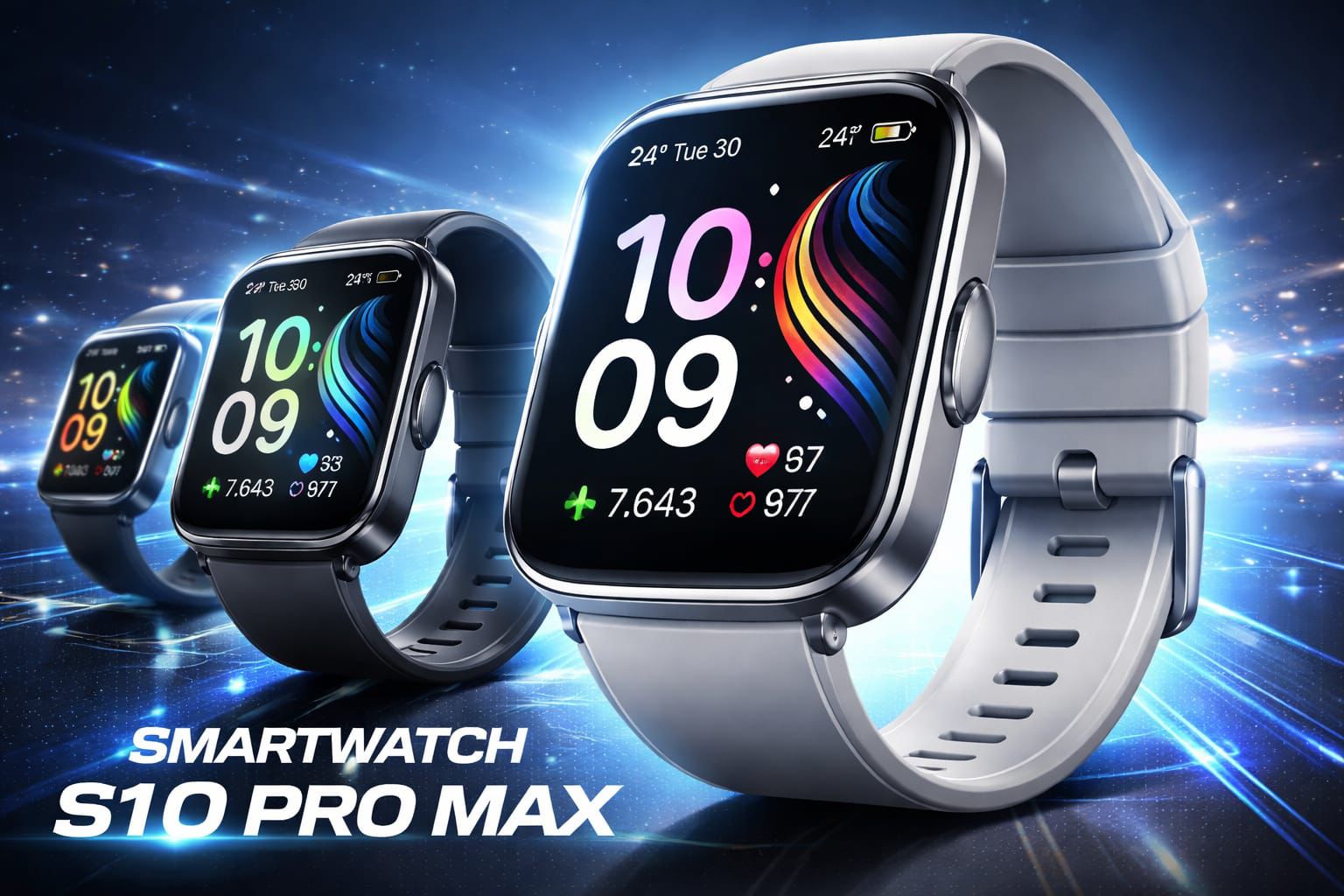 Smartwatch S10 Pro Max Bikin Auto Pengen! Layar Gede, Baterai Awet ...