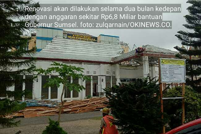 Gedung Bupati Muratara Dibongkar!